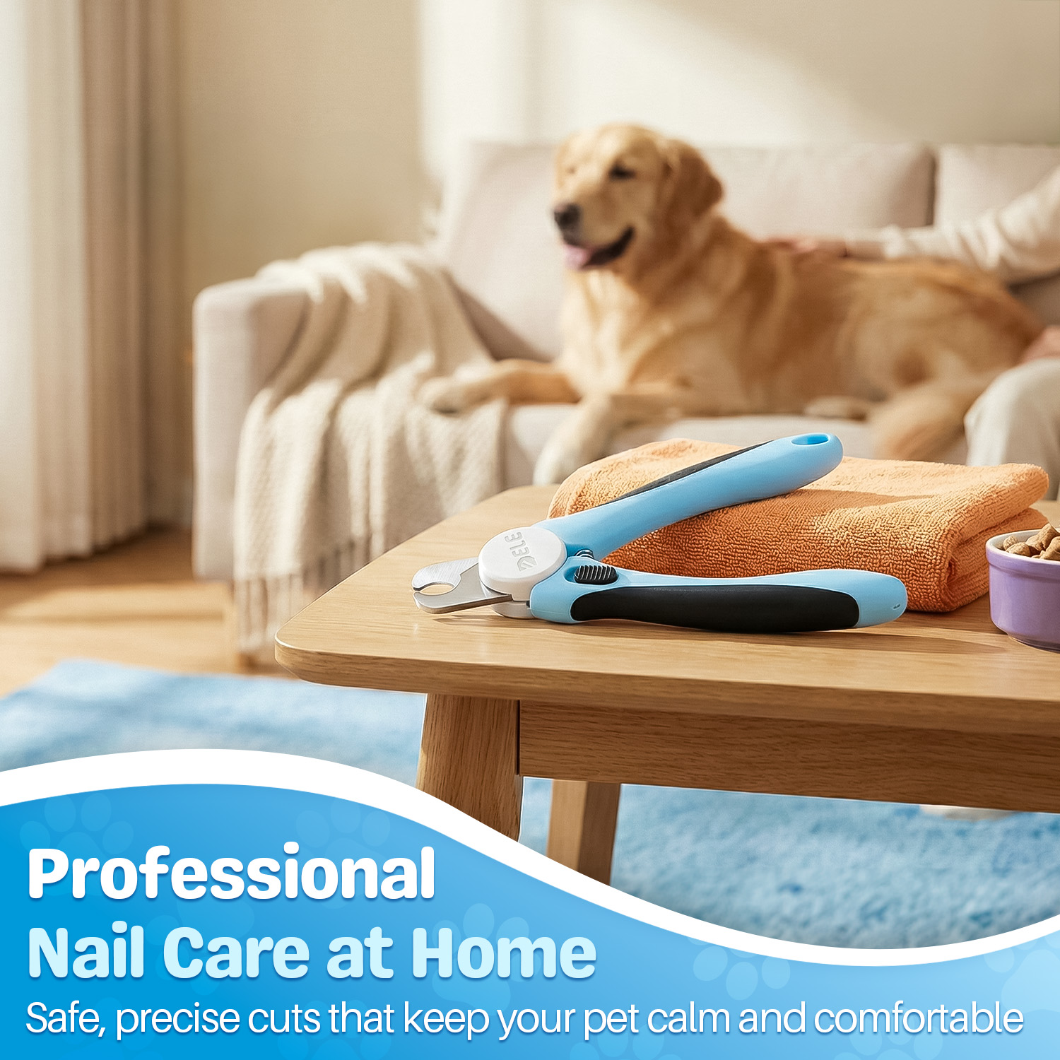 Dog Nail Clipper - Pet Cat Toe Claw Trimmer for Small Medium Large ...